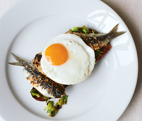 Recipe: Jeremy Lee’s Sardines on Toast with a Fried Egg - Fabric Magazine